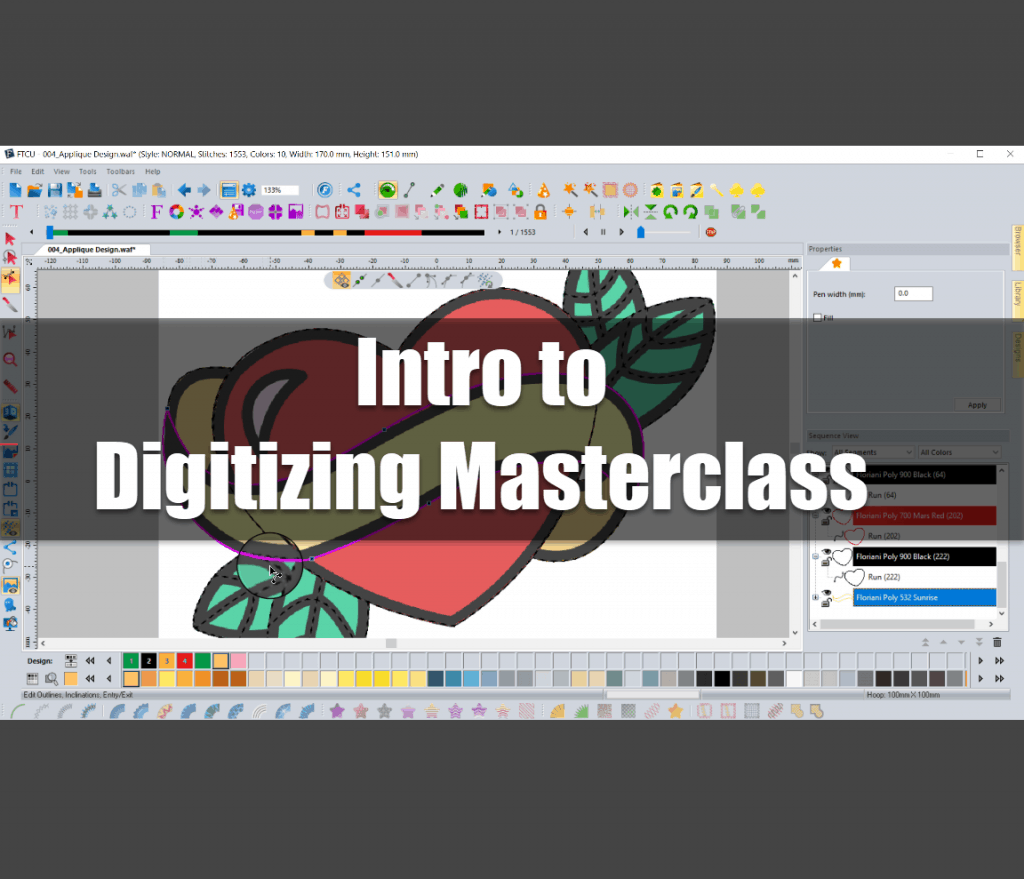 Intro to Digitizing Masterclass - Digitizing Masterclass